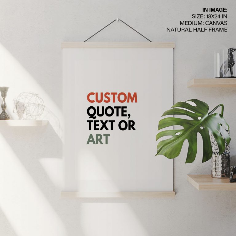 Your Custom Wall Art Frame - Quote, Design, Art - Framed, Ready to hang ...