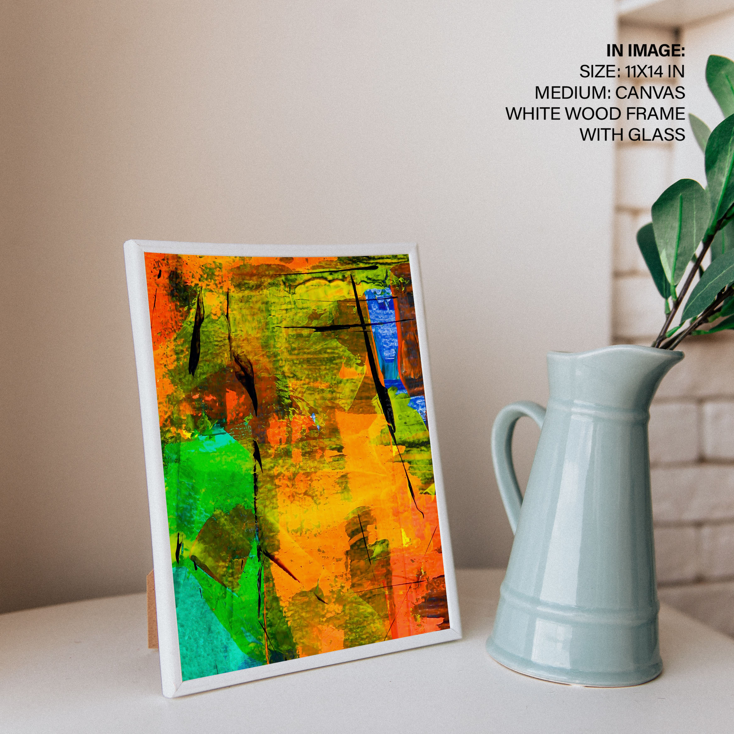 Contemporary Abstract Art #012 - Wall Art, Hanging Wall Decor, Home ...