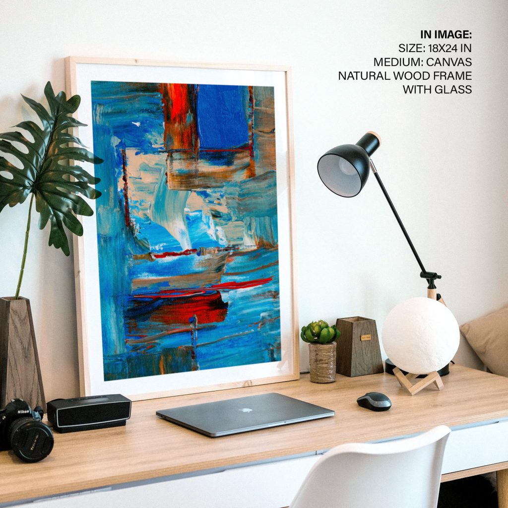 Contemporary Abstract Art #053 - Wall Art, Hanging Wall Decor, Home ...