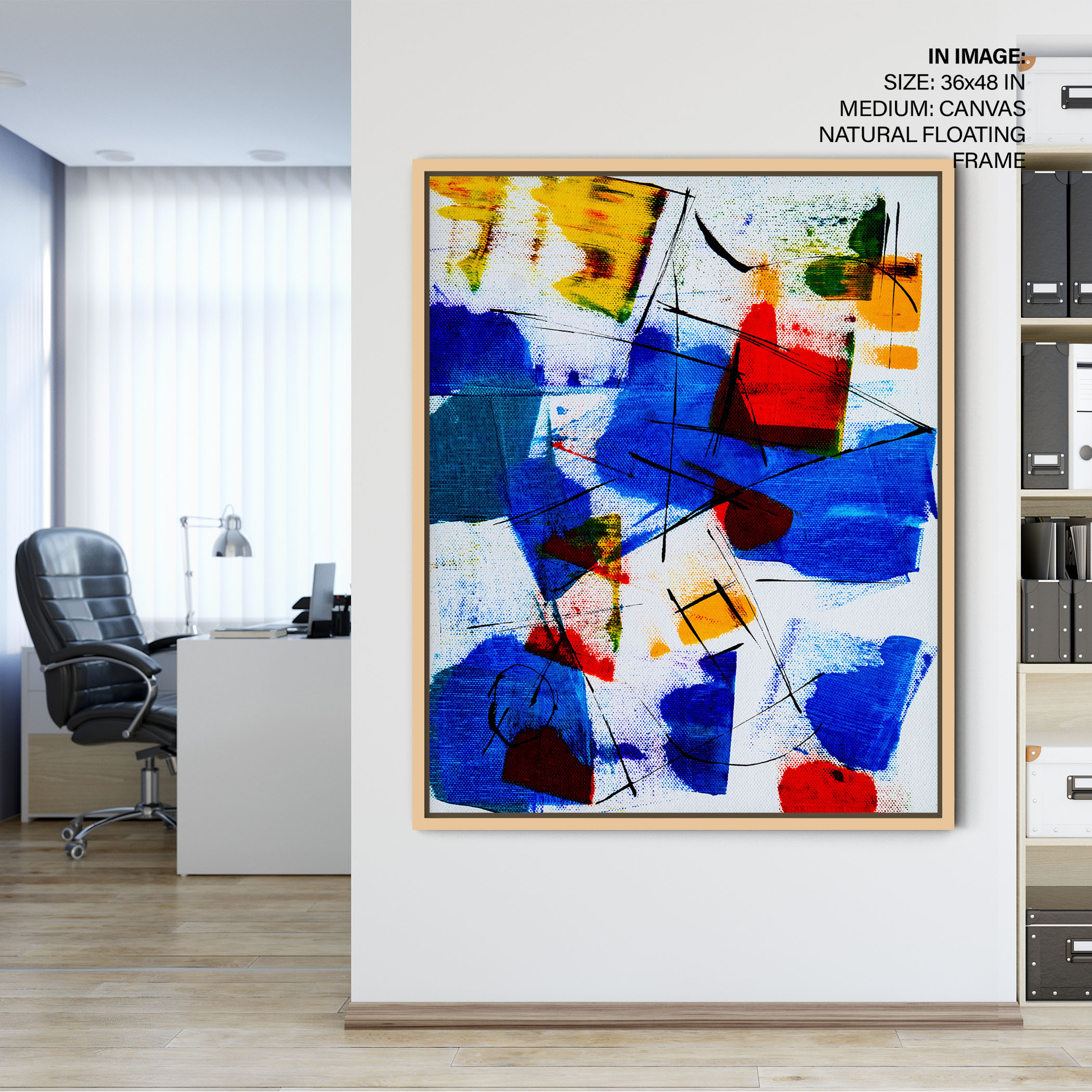 Contemporary Abstract Art #102 - Wall Art, Hanging Wall Decor, Home ...