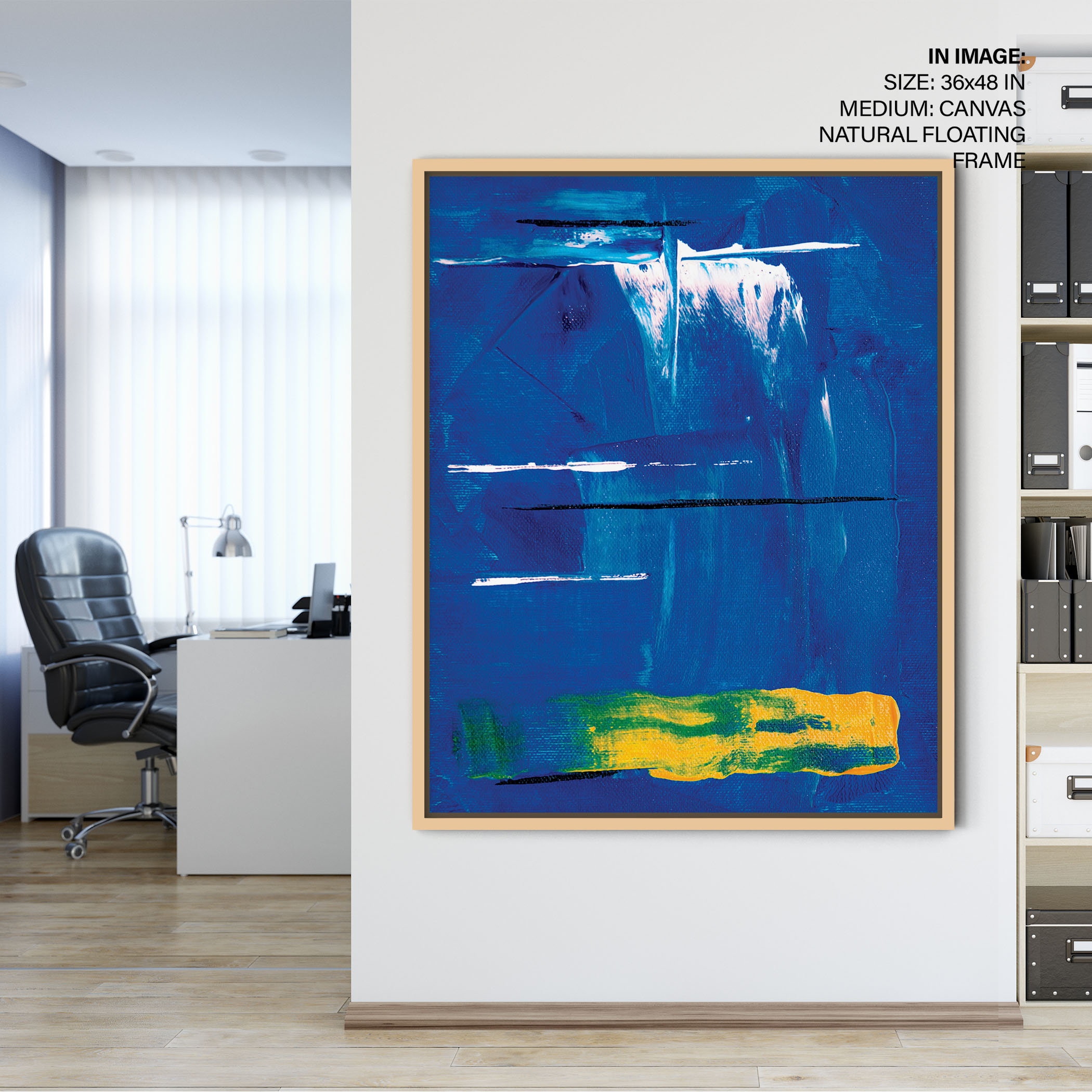 Contemporary Abstract Art #129 - Wall Art, Hanging Wall Decor, Home ...