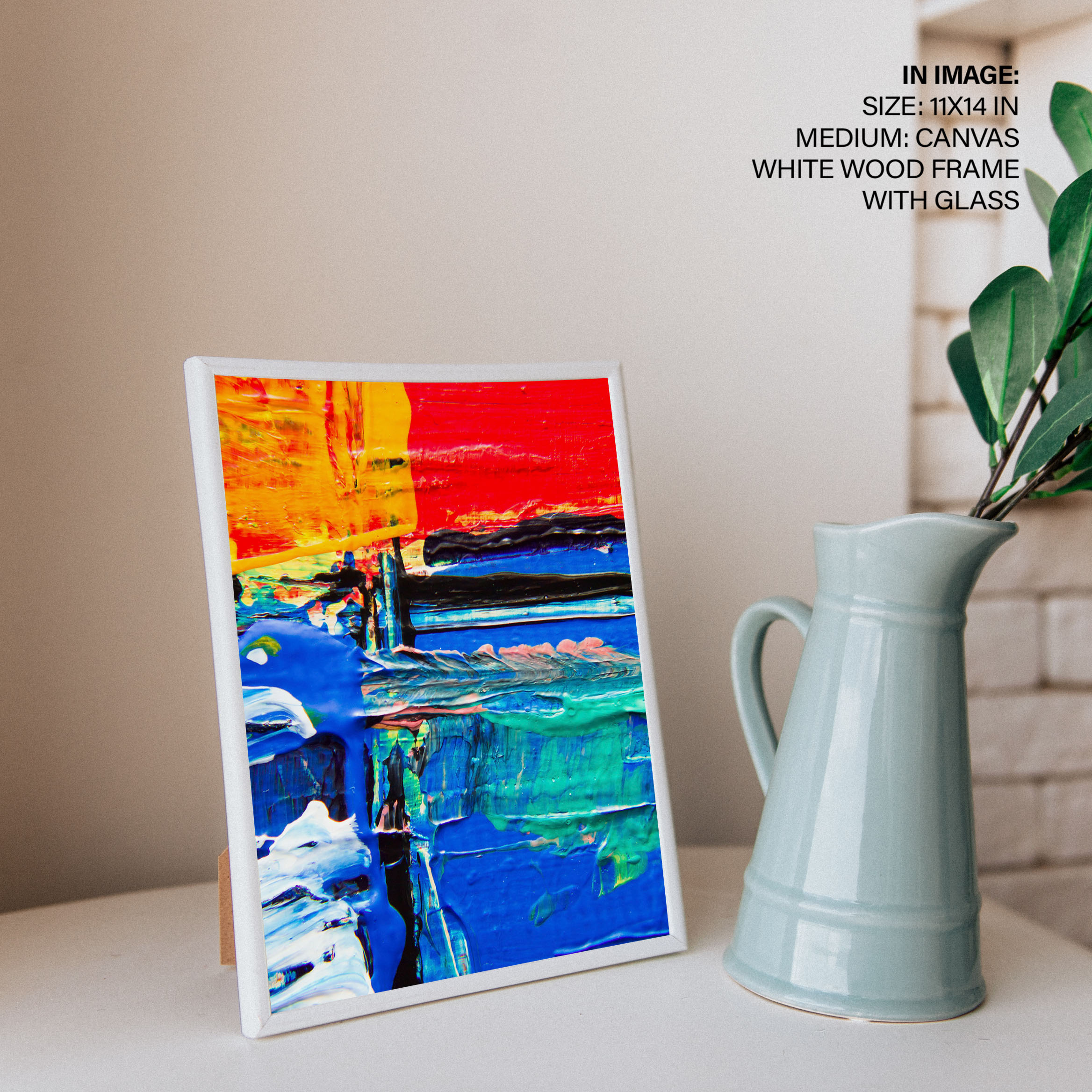 Contemporary Abstract Art #193 - Wall Art, Hanging Wall Decor, Home ...