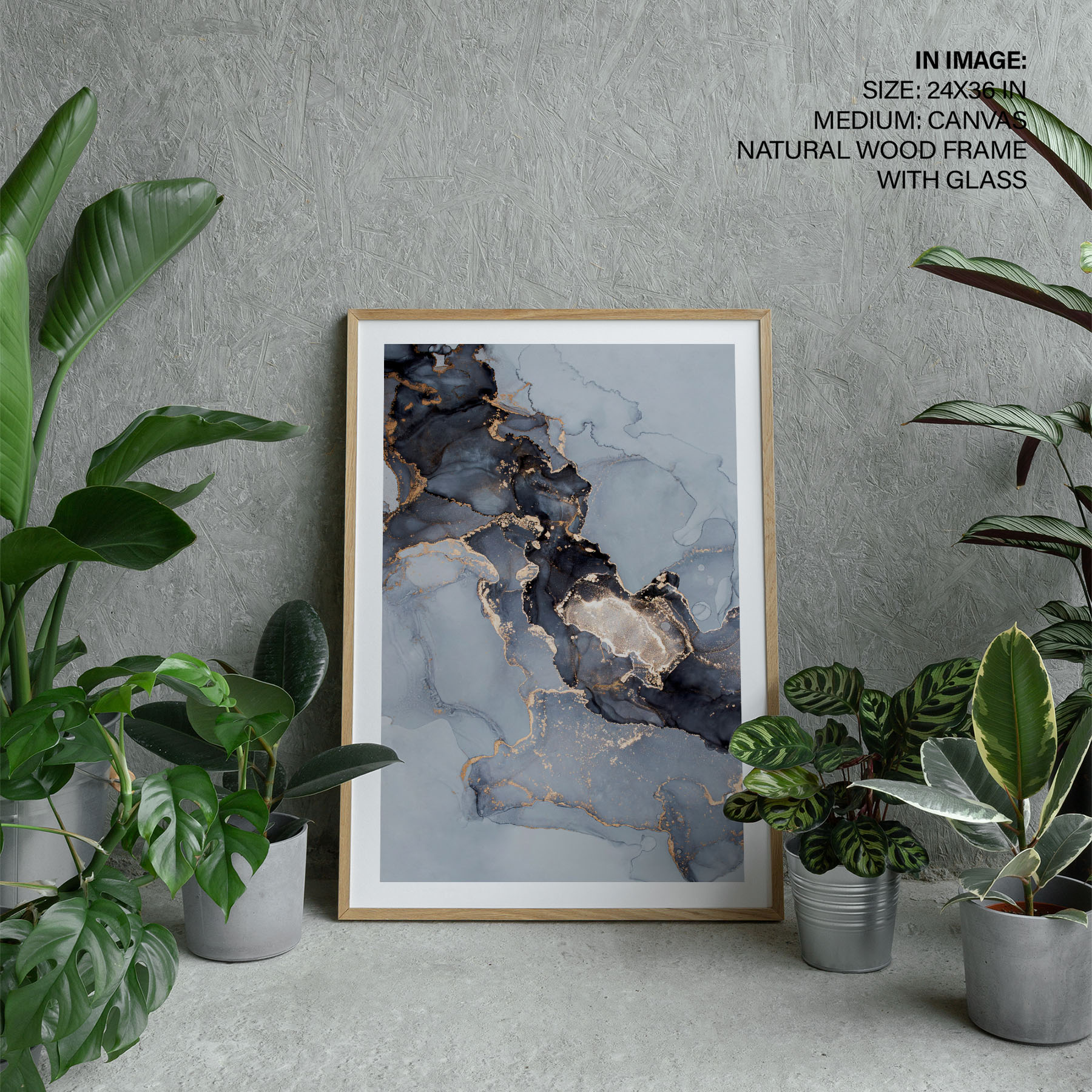 Modern fluid abstract art - Wall Art, Hanging Wall Decor, Home Decor ...