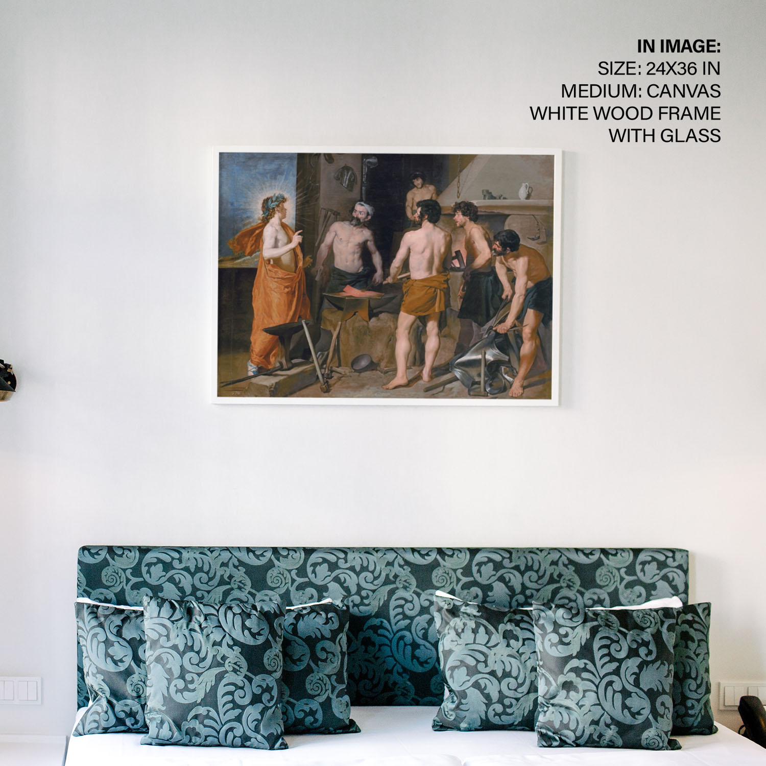 Apollo in the forge of vulcan by Diego Velazquez (1630) - Wall Art - 10+ Sizes, 50+ Frames ...