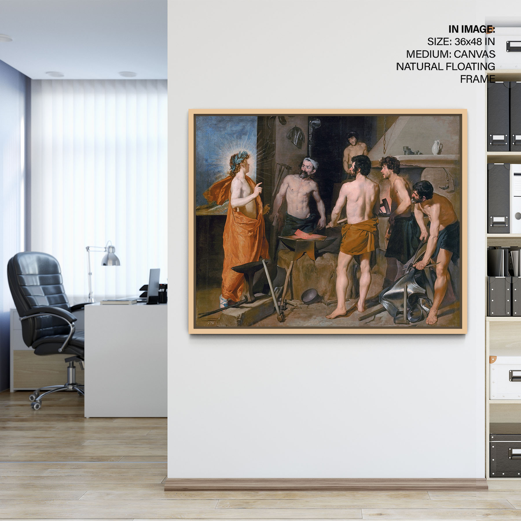 Apollo in the forge of vulcan by Diego Velazquez (1630) - Wall Art - 10+ Sizes, 50+ Frames ...