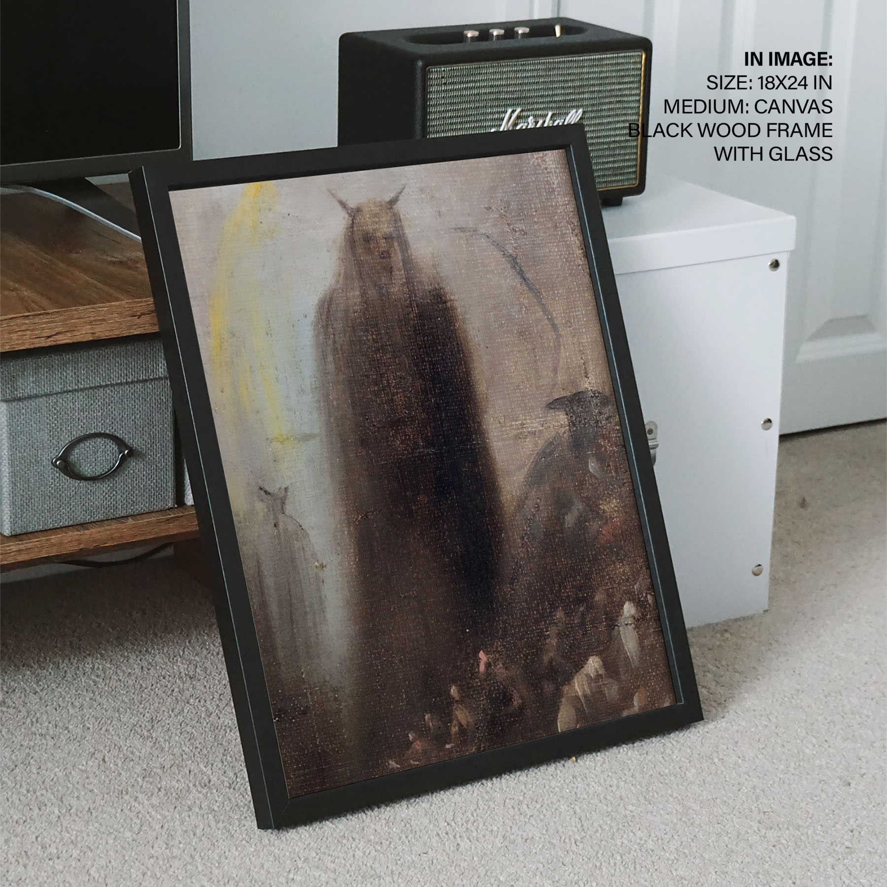 Ghostly vision by Francisco Goya (1801) - Wall Art, Hanging Wall Decor ...