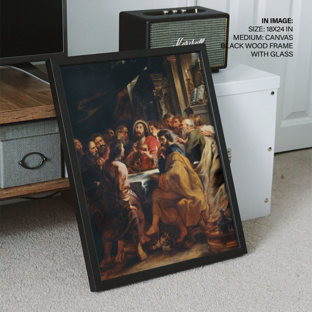 Last supper by Peter Paul Rubens (1631 32) - Wall Art, Hanging Wall Decor, Home Decor - BestOfBharat