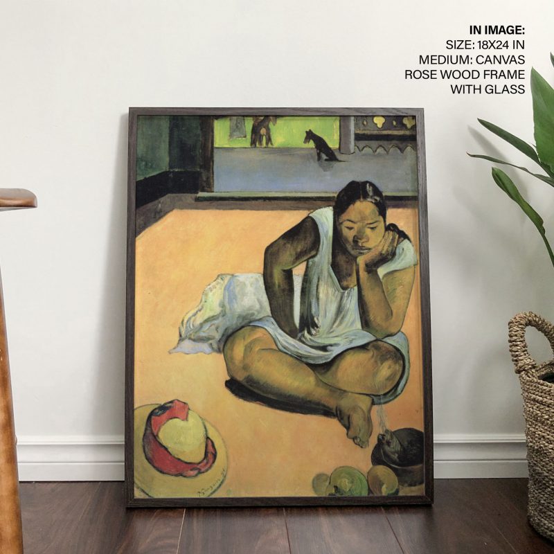 The brooding woman by Paul Gauguin (1891) - Wall Art, Hanging Wall ...