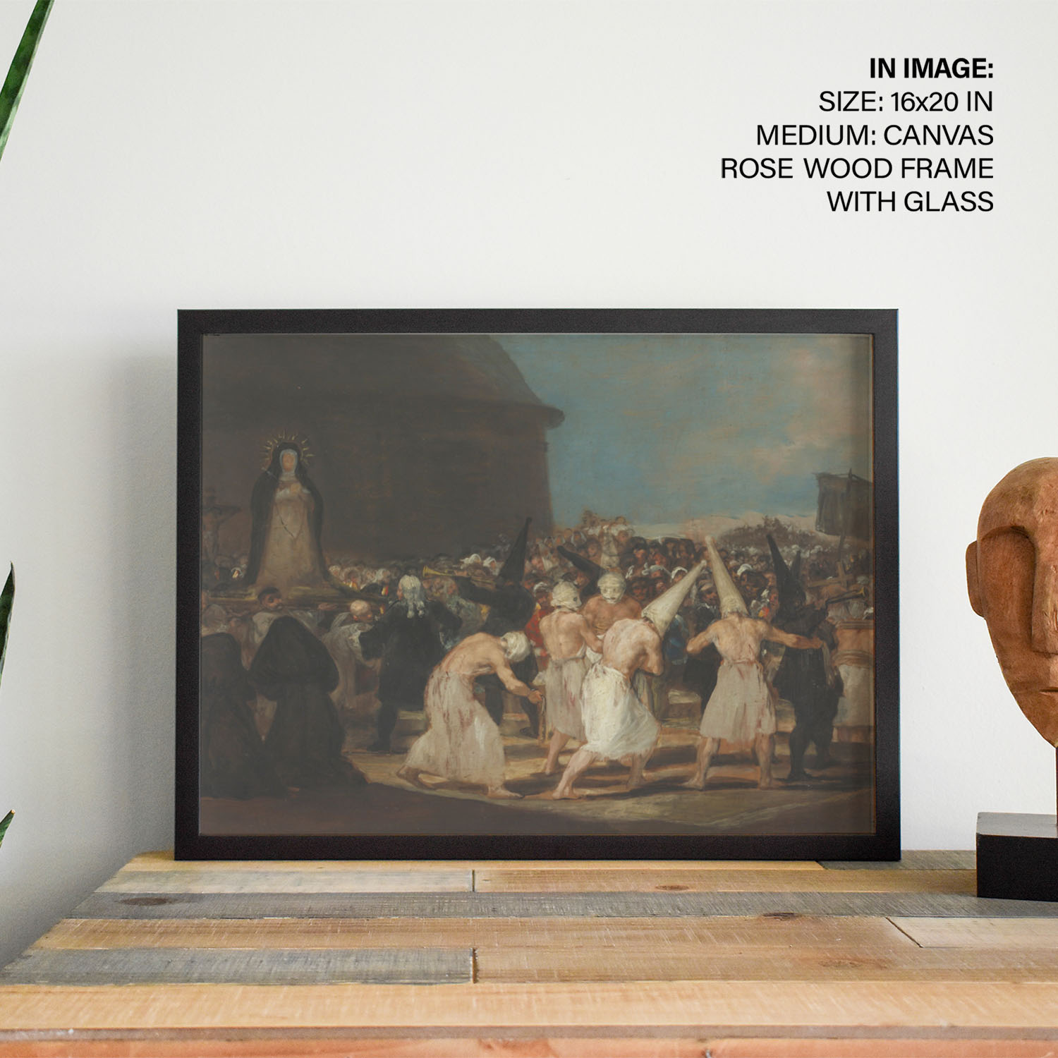 A procession of flagellants by Francisco Goya (1812-19) - Wall Art - 10 ...