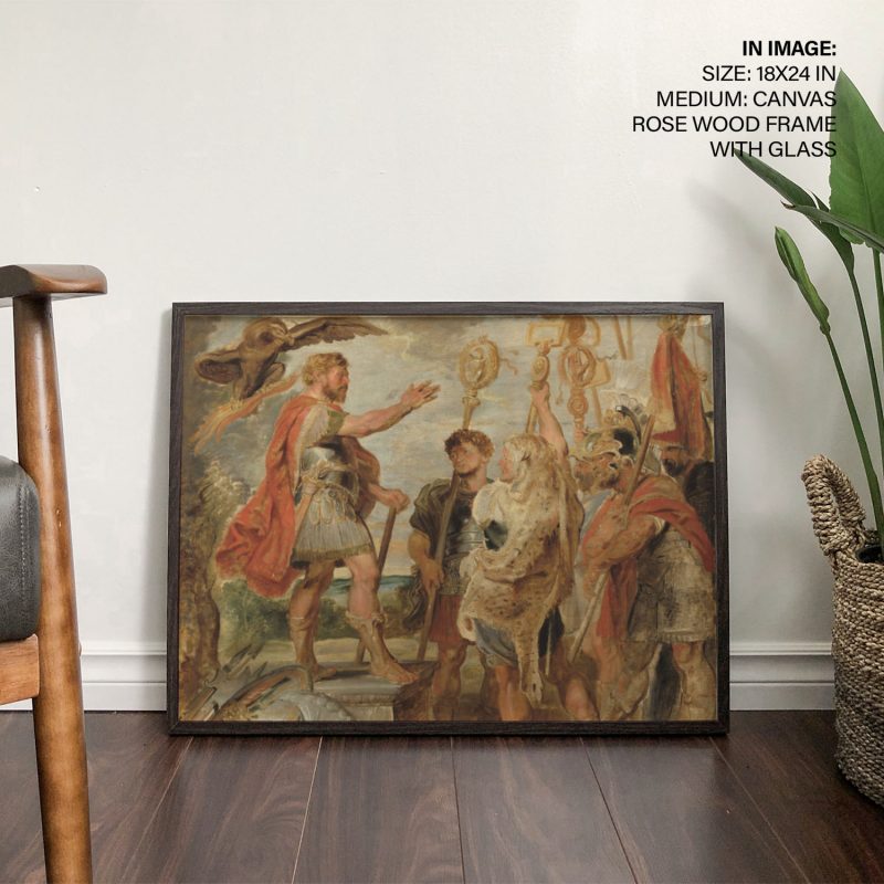 Decius mus addressing the legions by Peter Paul Rubens (1616) - Wall ...
