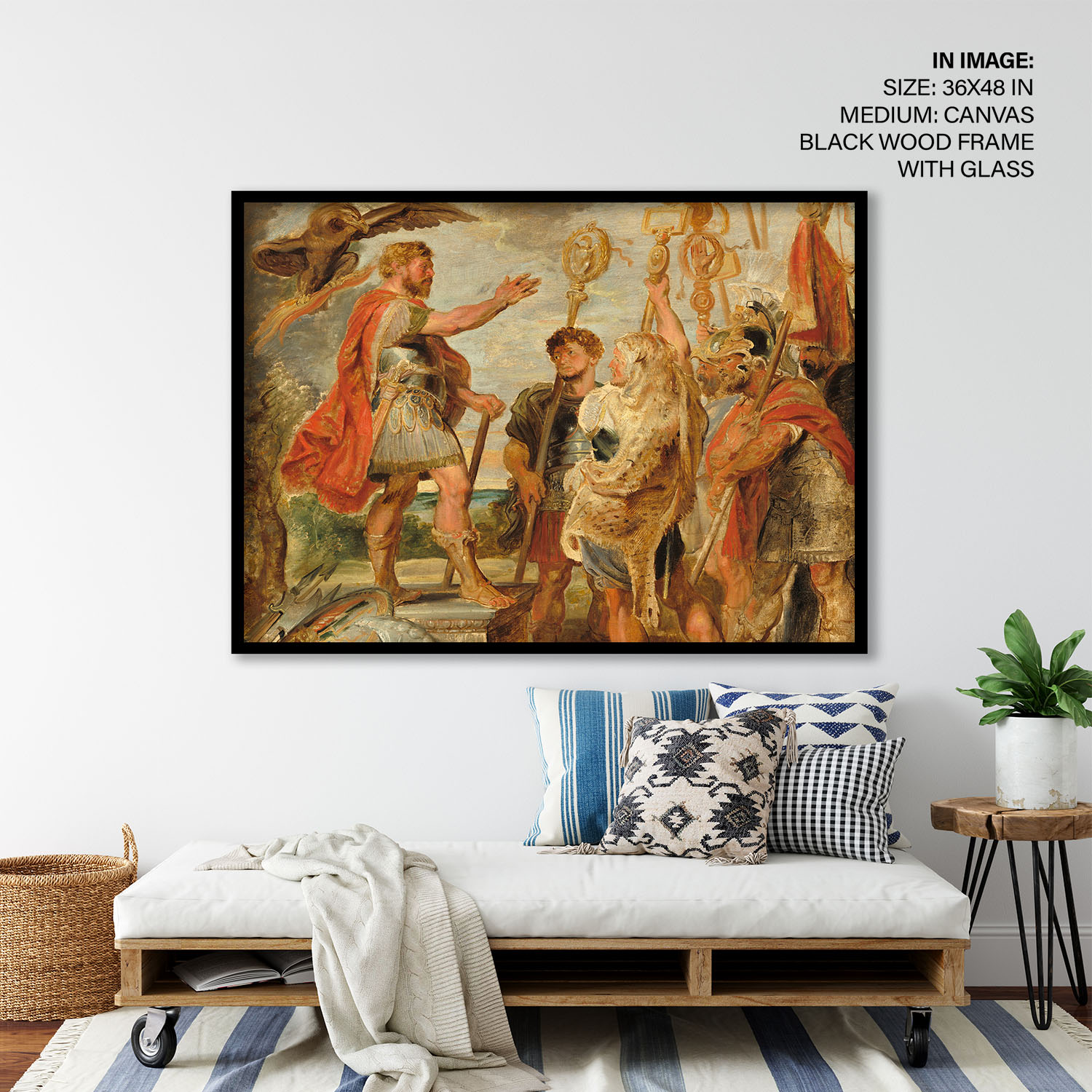 Decius mus addressing the legions by Peter Paul Rubens (1616) - Wall ...