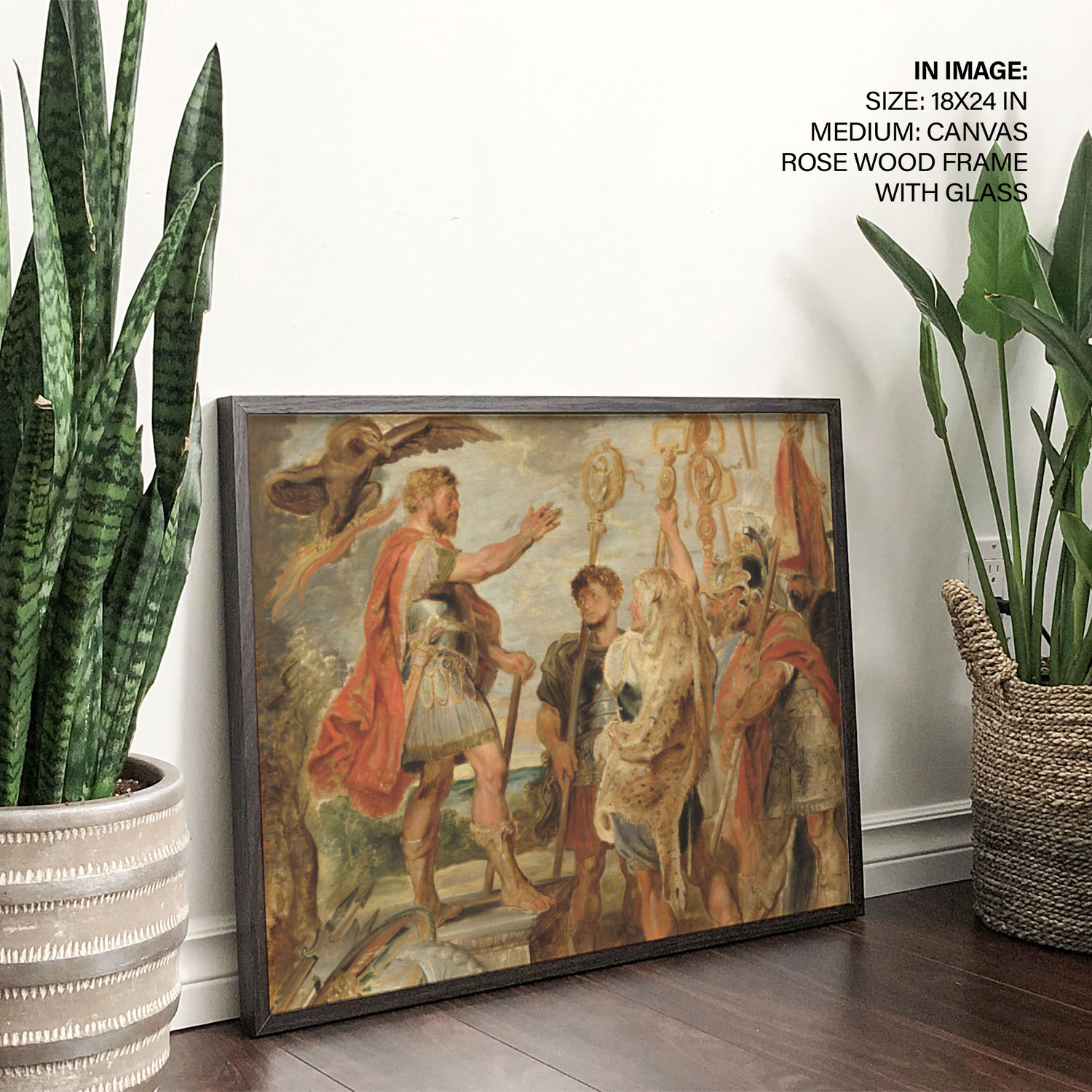 Decius mus addressing the legions by Peter Paul Rubens (1616) - Wall ...