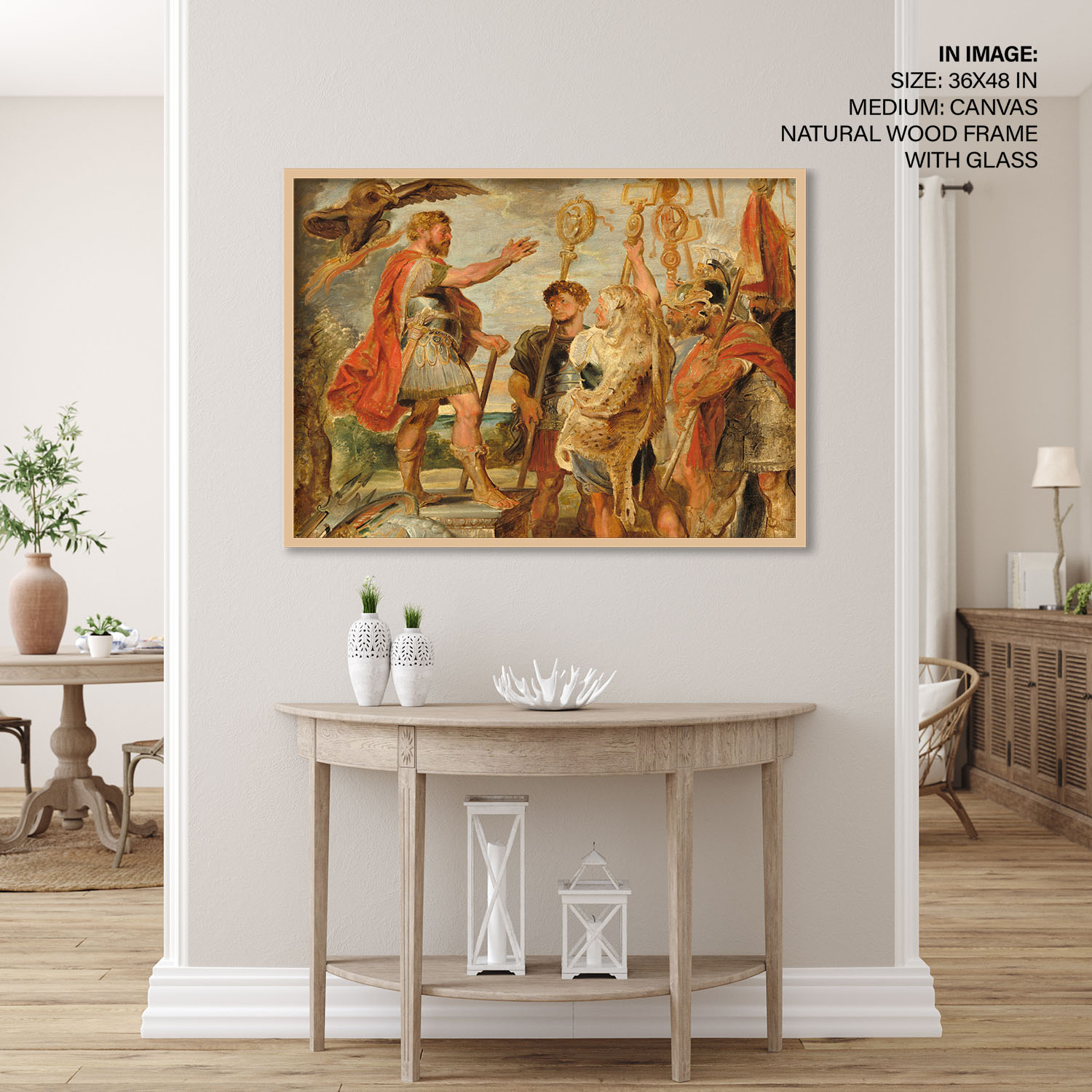 Decius mus addressing the legions by Peter Paul Rubens (1616) - Wall ...