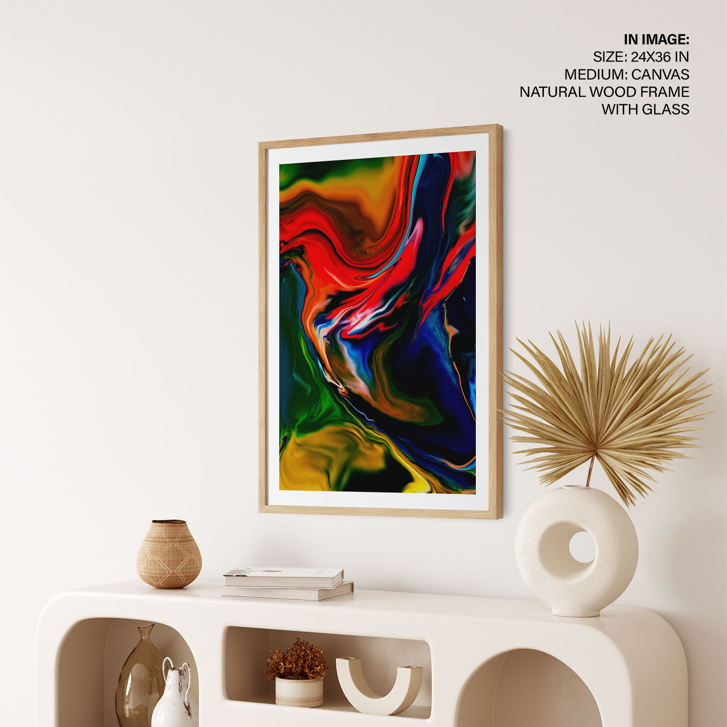 Hurricane abstract painting - Wall Art, Hanging Wall Decor, Home Decor ...