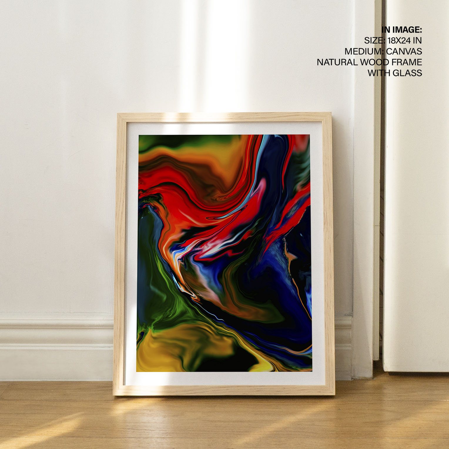 Hurricane abstract painting - Wall Art, Hanging Wall Decor, Home Decor ...