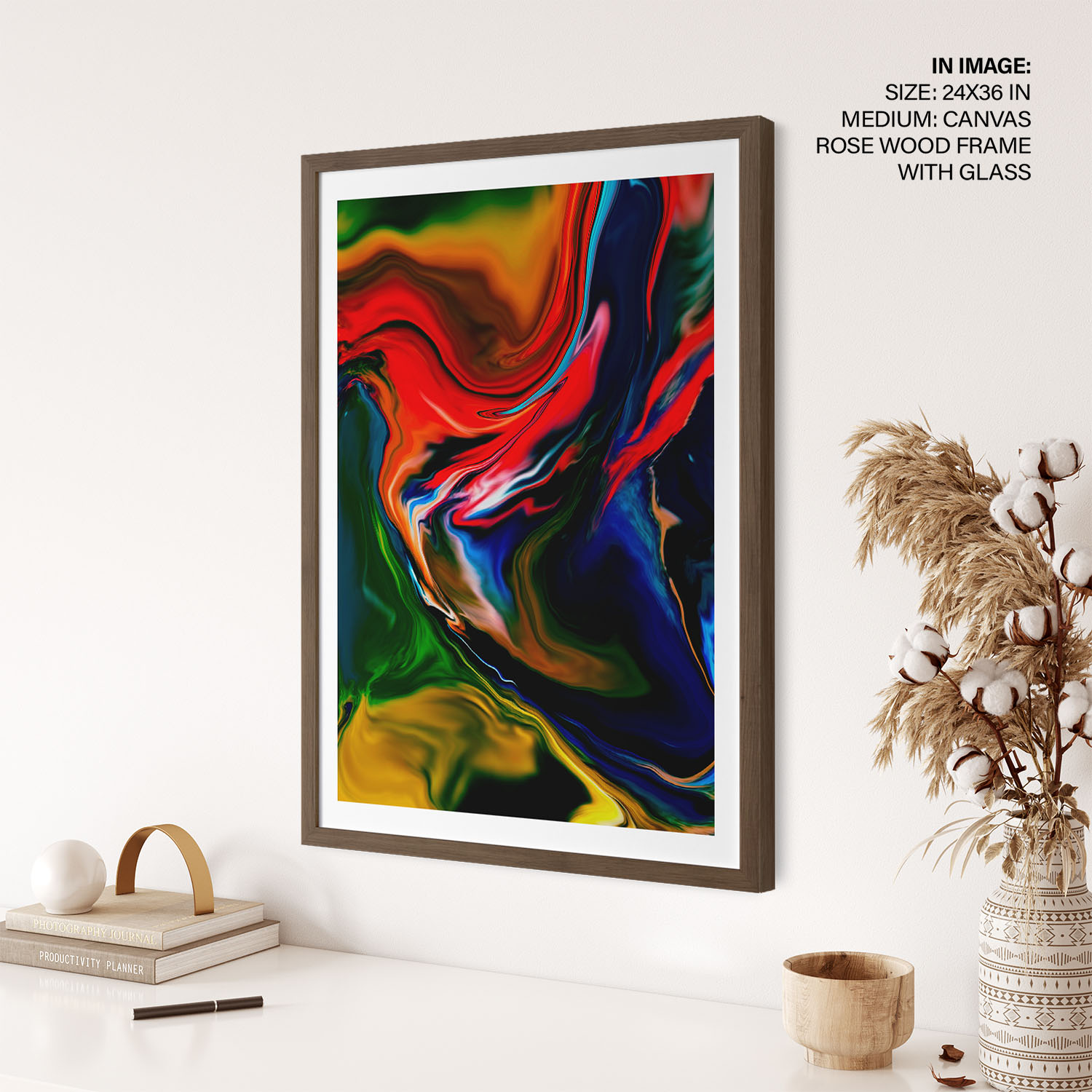 Hurricane abstract painting - Wall Art, Hanging Wall Decor, Home Decor ...