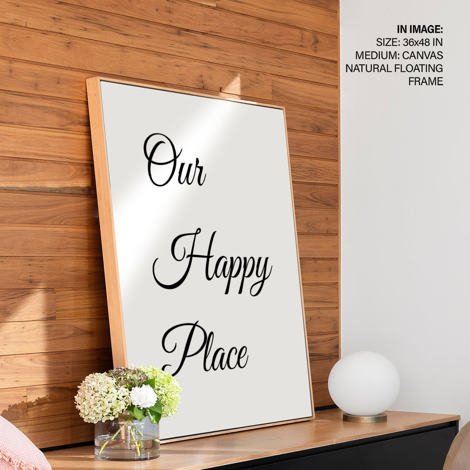 Our happy place - Wall Art, Hanging Wall Decor, Home Decor - BestOfBharat