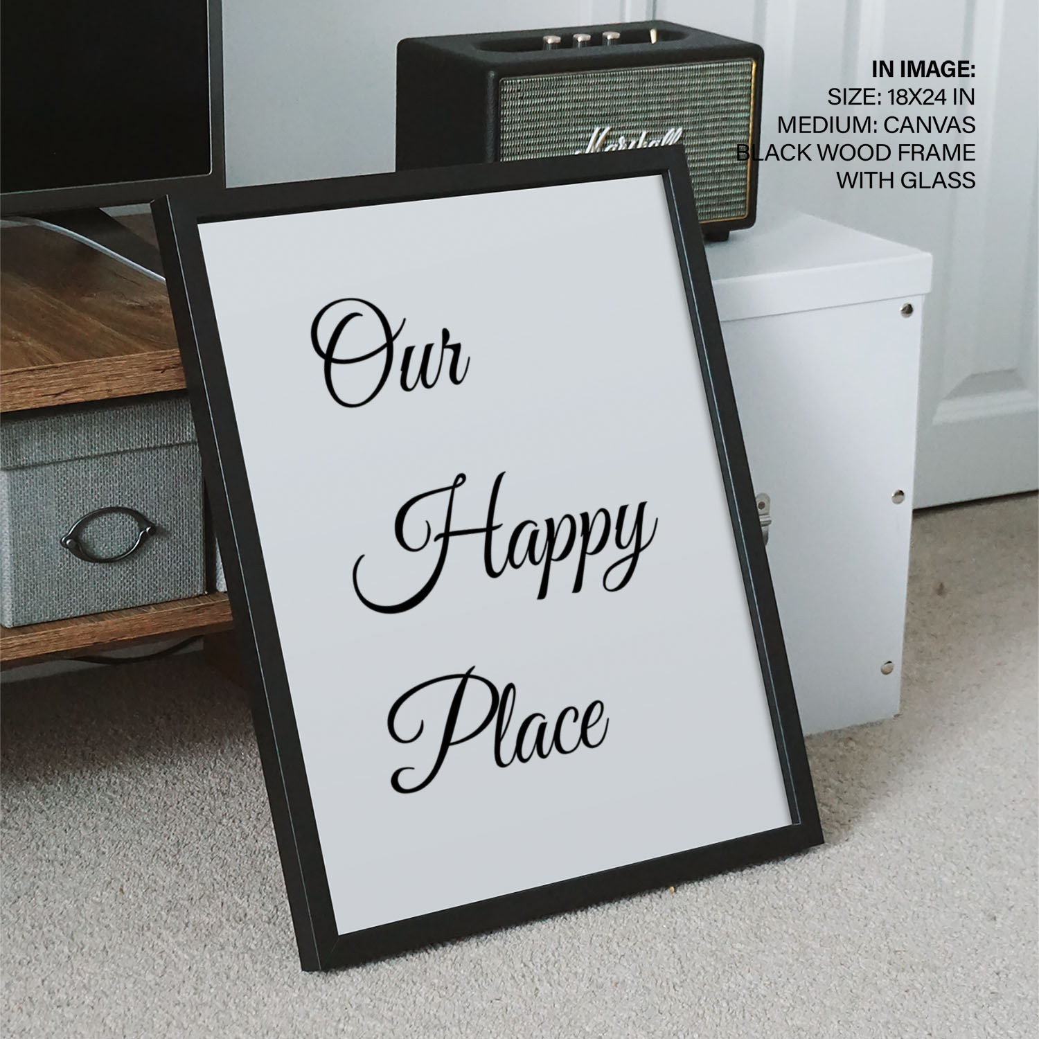 Our happy place - Wall Art, Hanging Wall Decor, Home Decor - BestOfBharat