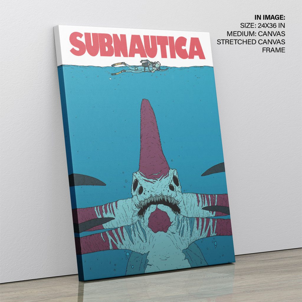 Subnautica game poster - Wall Art, Hanging Wall Decor, Home Decor ...