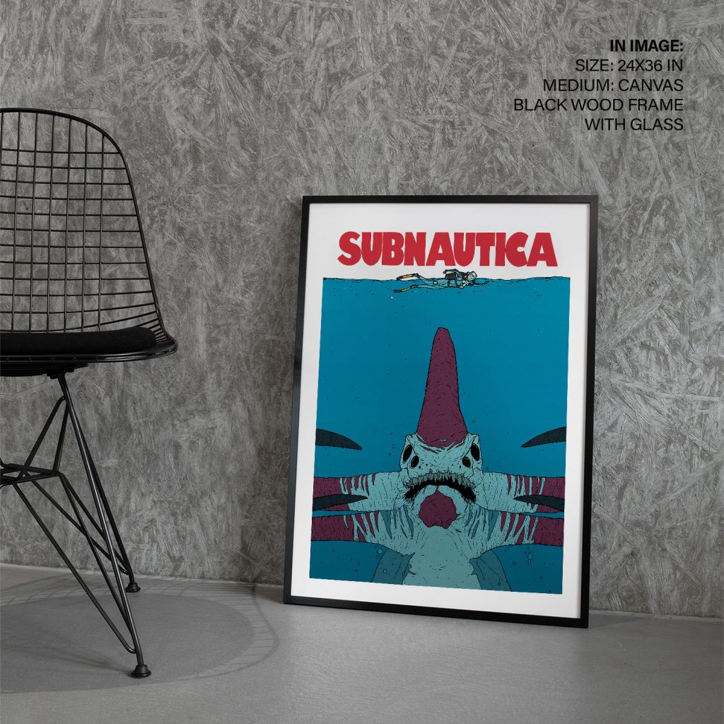 Subnautica game poster - Wall Art, Hanging Wall Decor, Home Decor ...