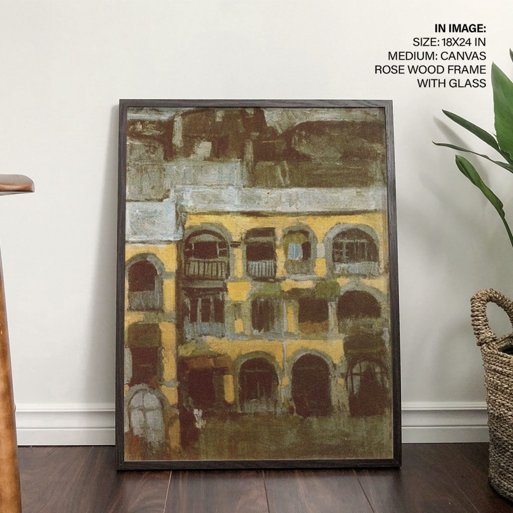 A blue house by Pablo Picasso (1902) - Wall Art - 10+ Sizes, 50+ Frames ...