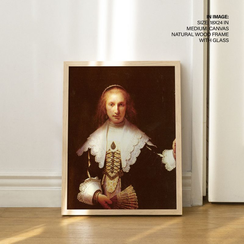 Agatha bas by Rembrandt (1641) - Wall Art - 10+ Sizes, 50+ Frames ...