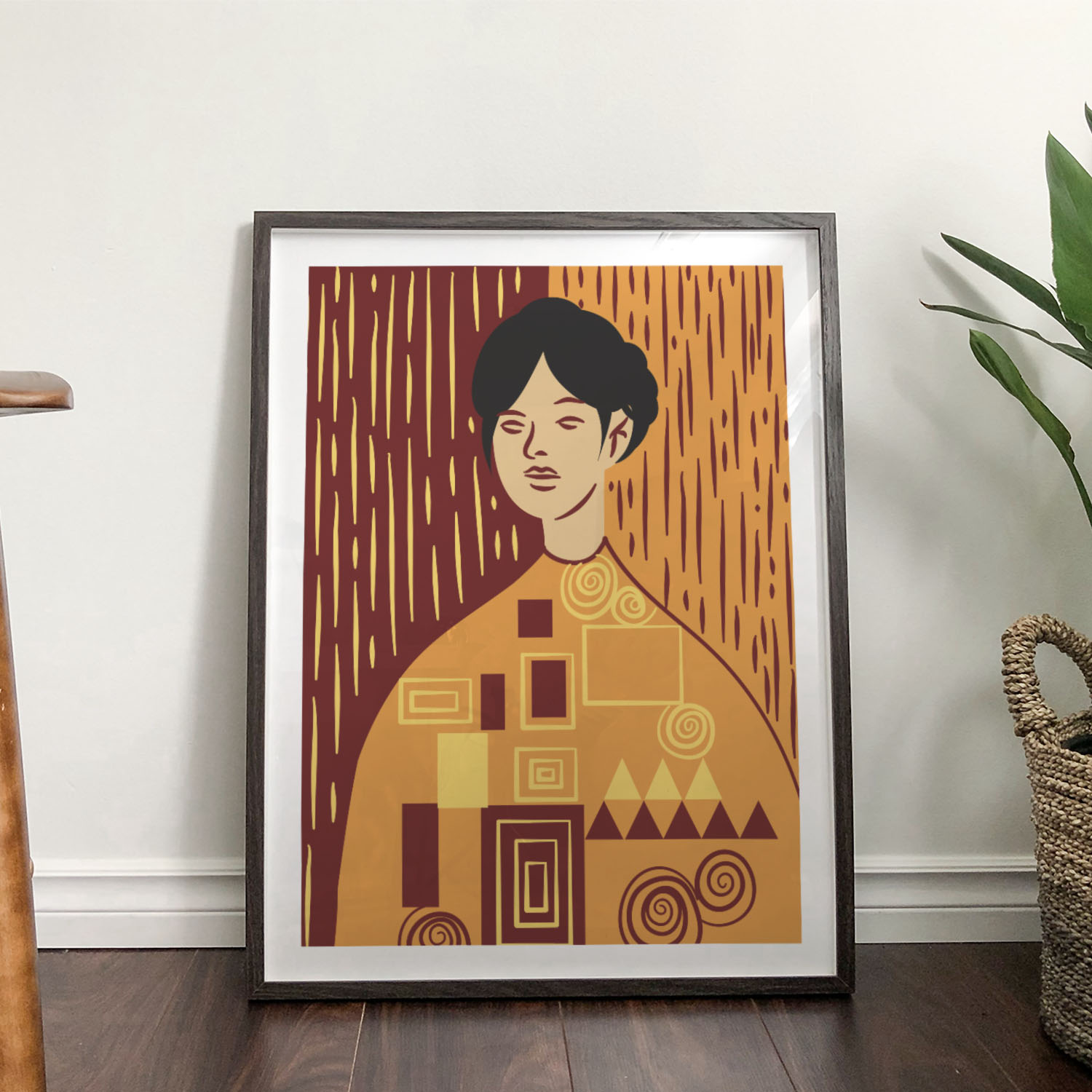 Abstract Potrait - Wall Art - 10+ Sizes, 50+ Frames, Museum Quality ...