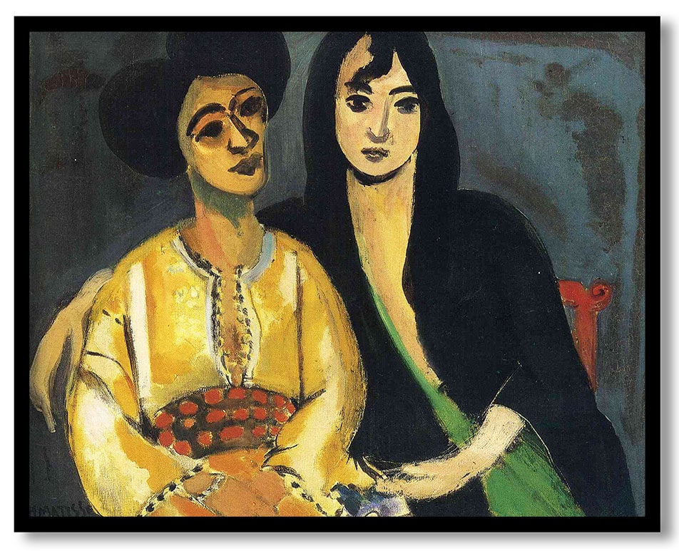Aicha and laurette by Henri Matisse (1917) - Wall Art - 10+ Sizes, 50 ...