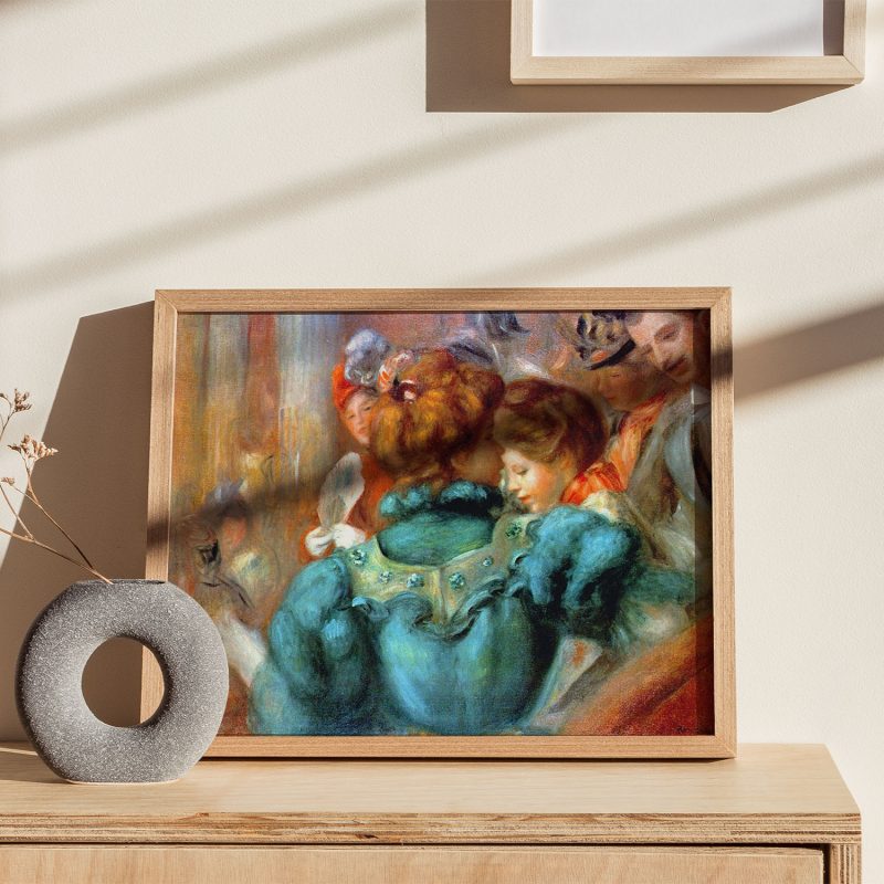 A box in the theater des varietes by Pierre Auguste Renoir (1898 ...