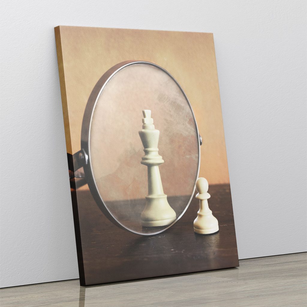 King chess pawn - Wall Art, Hanging Wall Decor, Home Decor - BestOfBharat