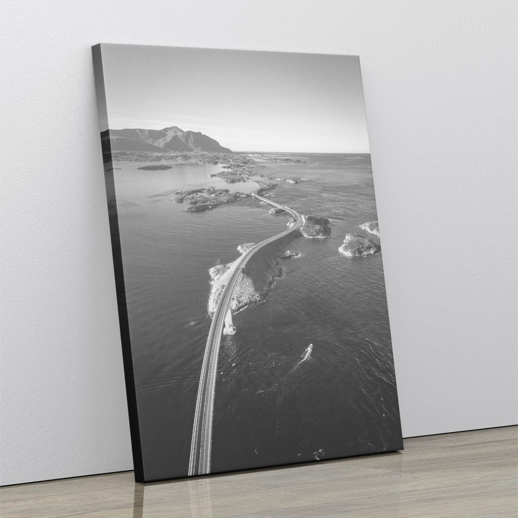 Lean Bridge on Sea - Wall Art, Hanging Wall Decor, Home Decor ...