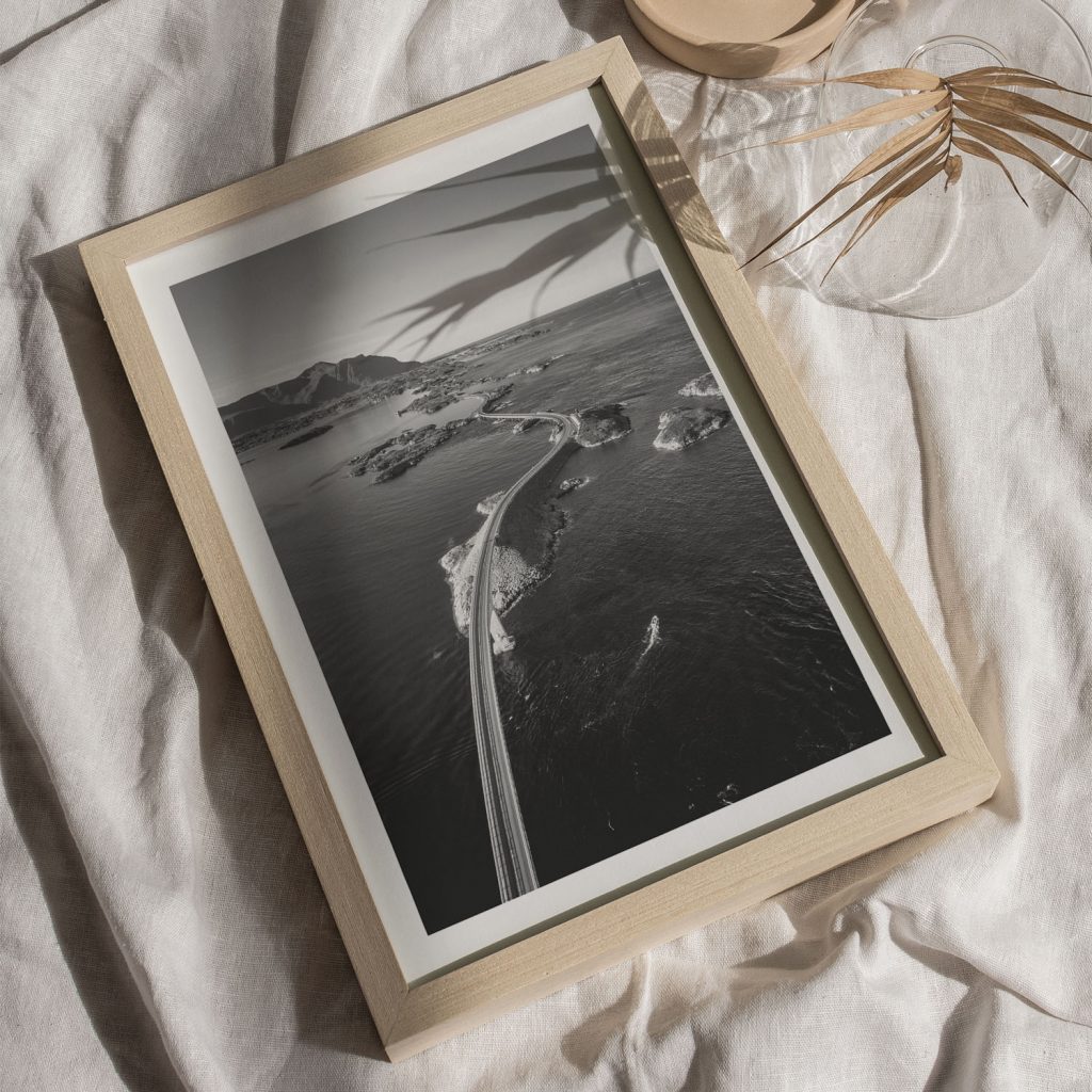 Lean Bridge on Sea - Wall Art, Hanging Wall Decor, Home Decor ...