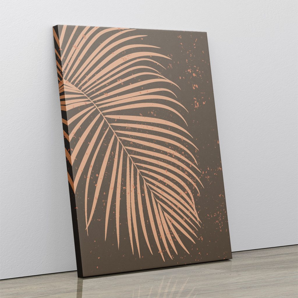 Poho Palm Leaves Painting - Wall Art, Hanging Wall Decor, Home Decor ...