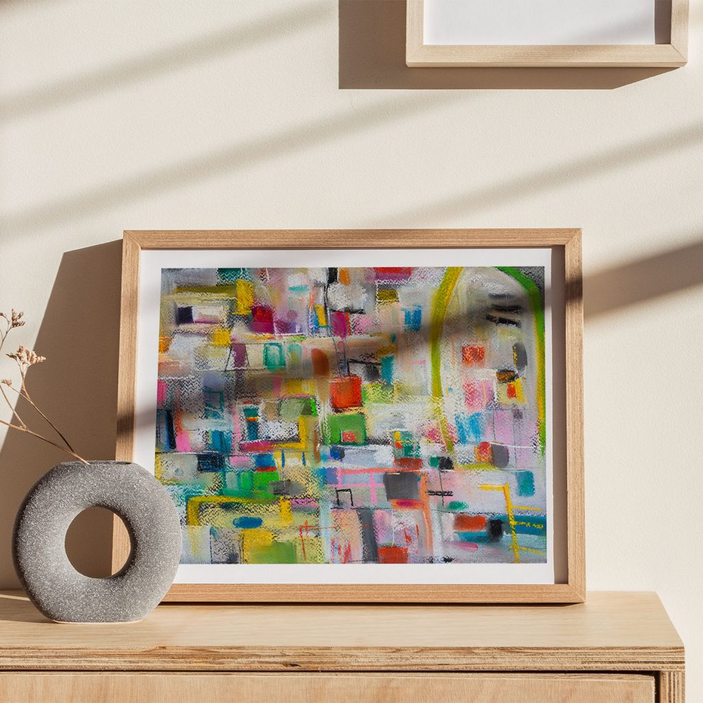 Checkered Windows - Wall Art, Hanging Wall Decor, Home Decor - BestOfBharat