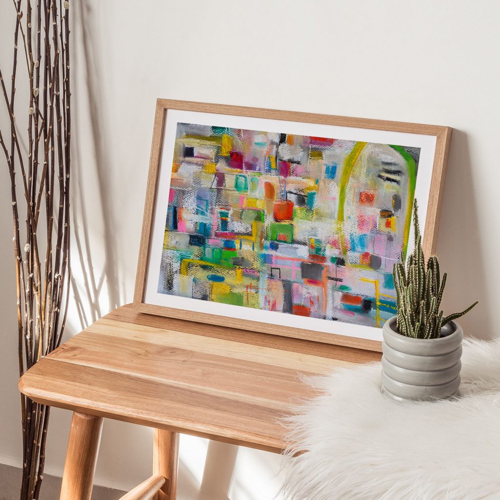 Checkered Windows - Wall Art, Hanging Wall Decor, Home Decor - BestOfBharat