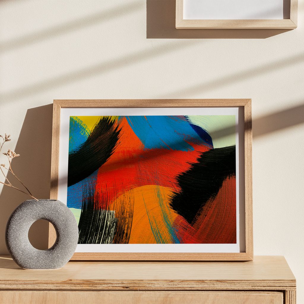 Tangy Color Coordination - Wall Art, Hanging Wall Decor, Home Decor ...