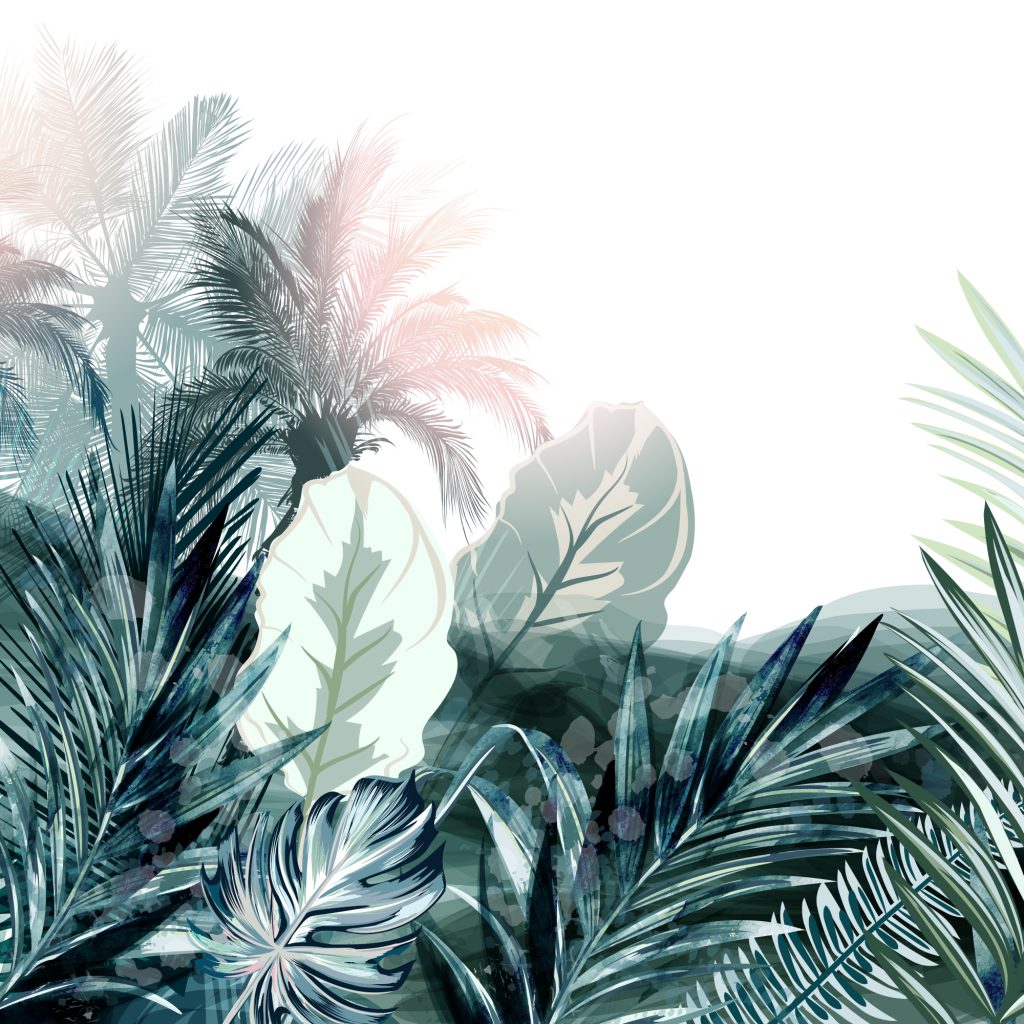 The peace palm branch - Wall Mural, PVC free Wall Covering - Non Toxic ...