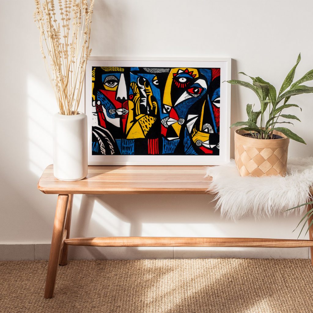 Mixed Emotions - Wall Art, Hanging Wall Decor, Home Decor - BestOfBharat