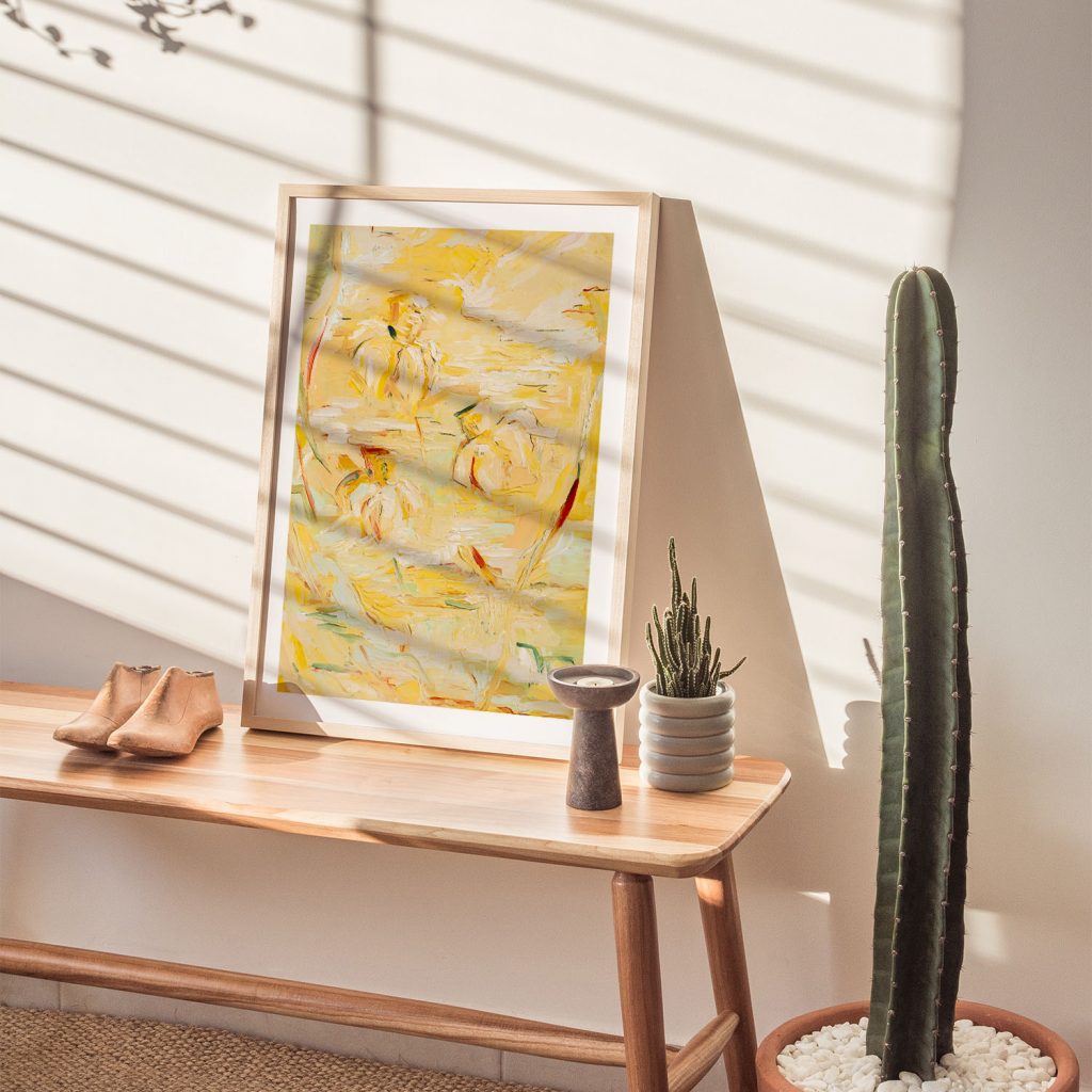 Smashed Flowers - Wall Art, Hanging Wall Decor, Home Decor - BestOfBharat