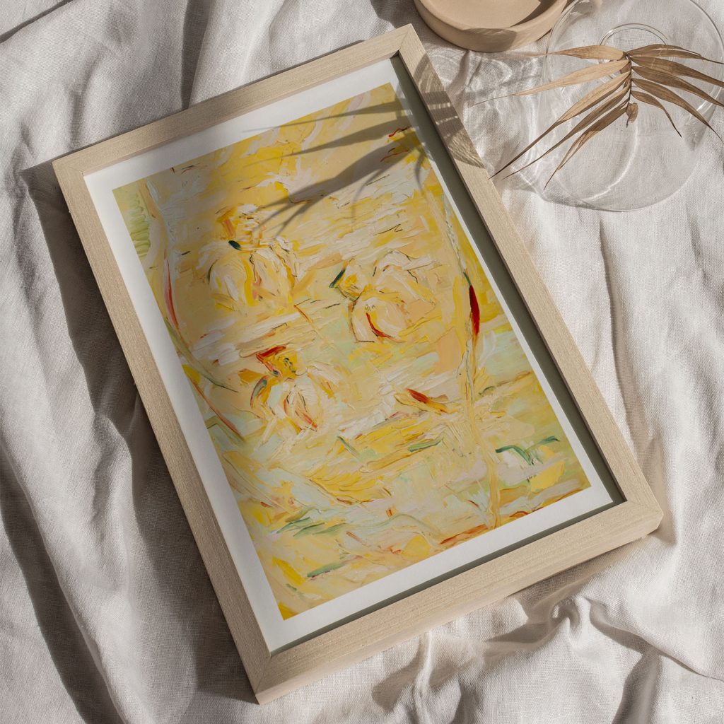 Smashed Flowers - Wall Art, Hanging Wall Decor, Home Decor - BestOfBharat