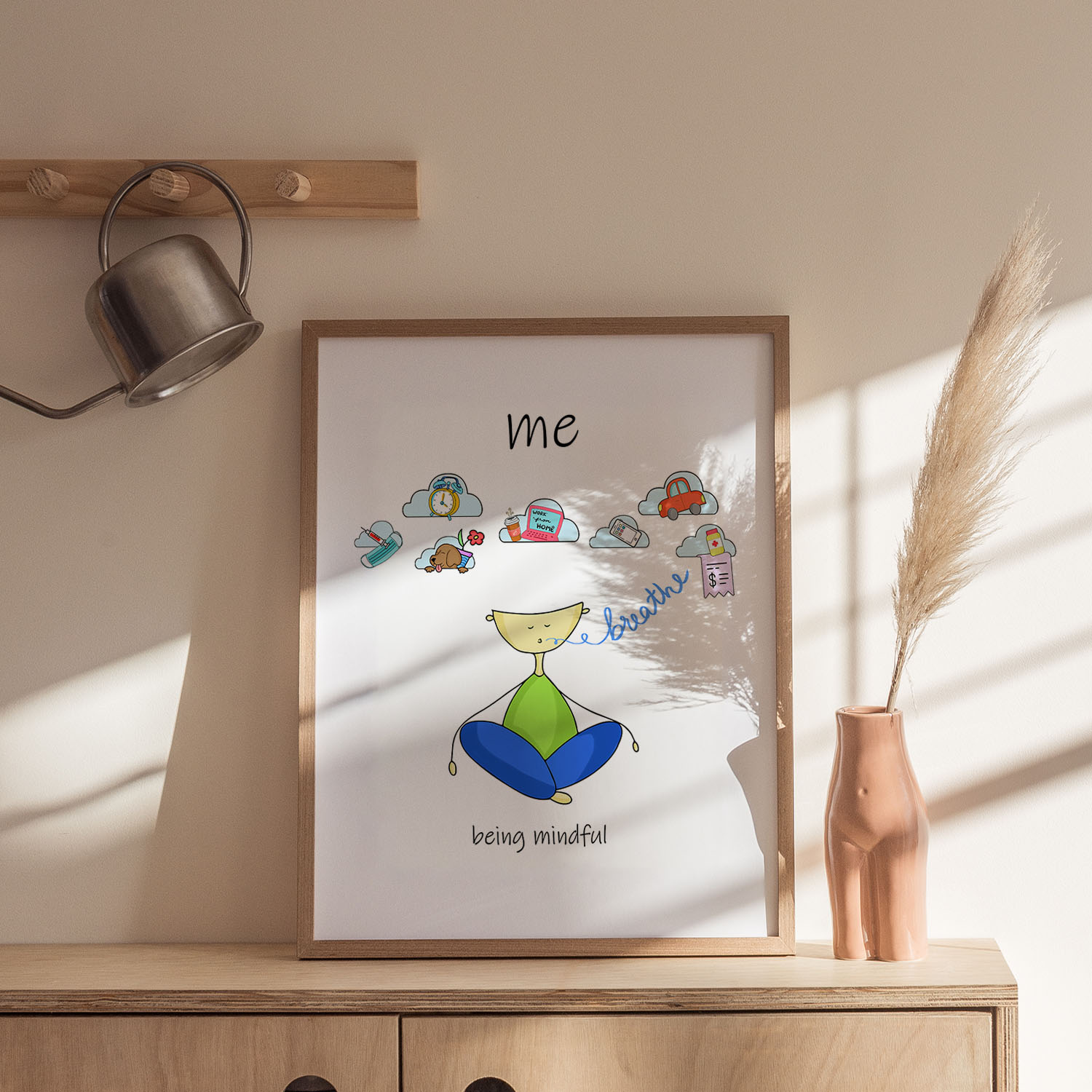 Wall Art | Being Mindful | Small to XXXL Sizes • 50+ Framing Styles ...
