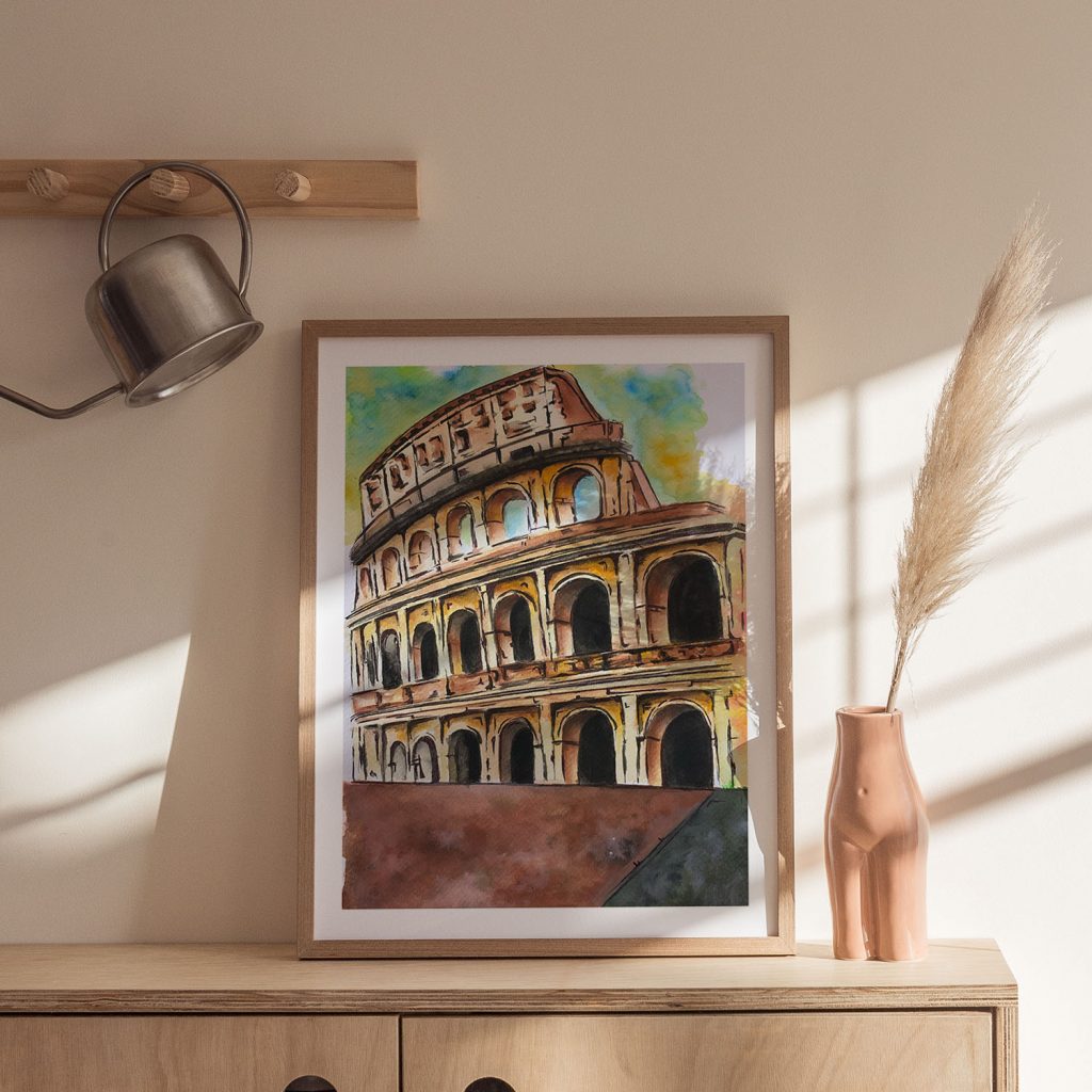 Colosseum rome - Wall Art, Hanging Wall Decor, Home Decor - BestOfBharat