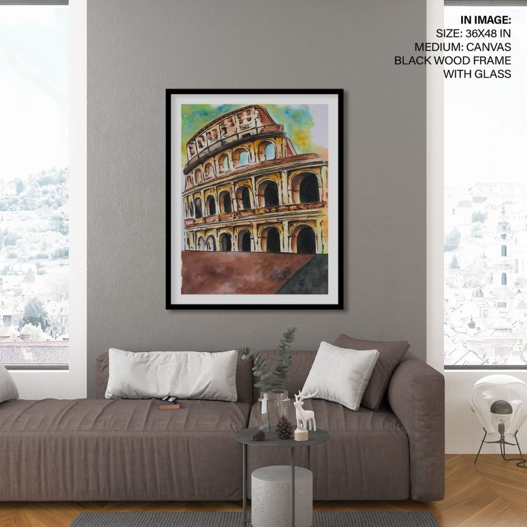 Colosseum rome - Wall Art, Hanging Wall Decor, Home Decor - BestOfBharat