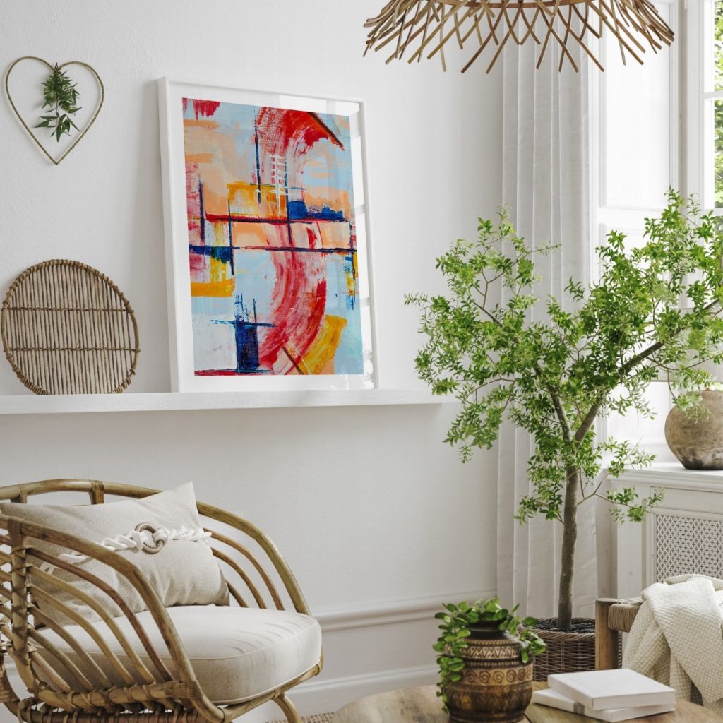 Contemporary Abstract Art #042 - Wall Art, Hanging Wall Decor, Home ...