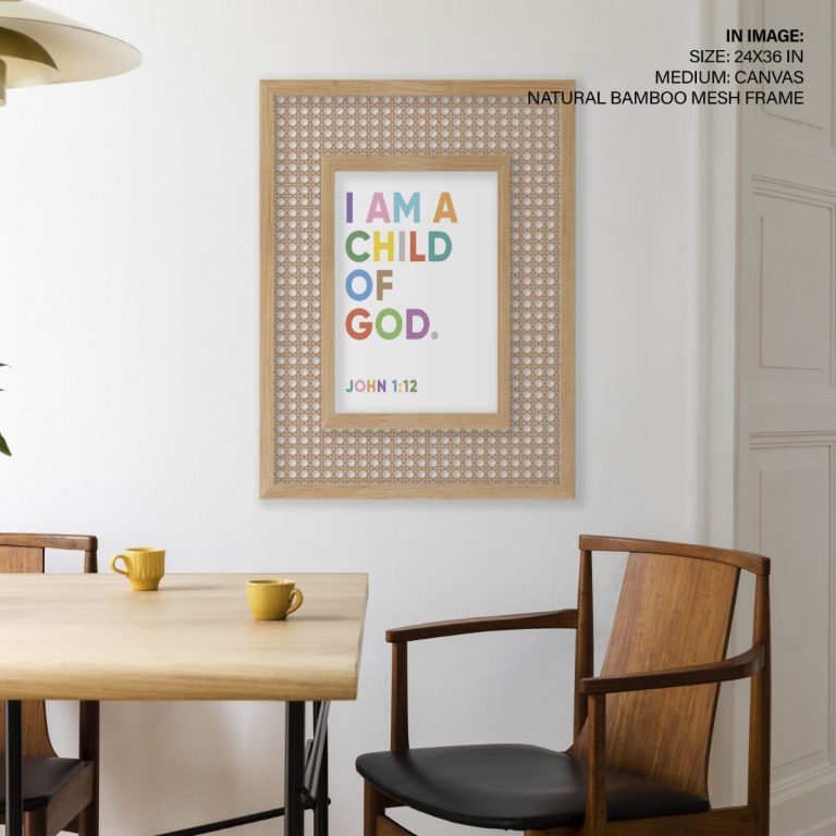 I Am A Child Of God,Bible Verse Wall Decor,Christian Scripture,Nursery ...