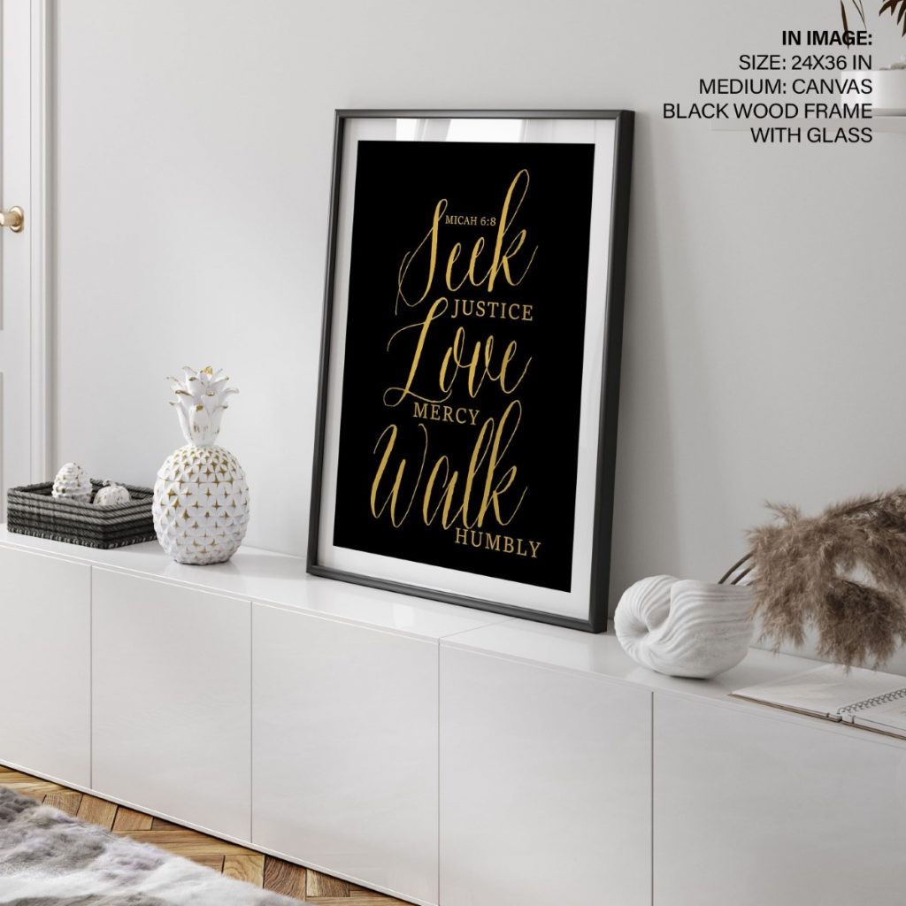 Bible Verse art print framed art Scripture Christian wall art decor ...