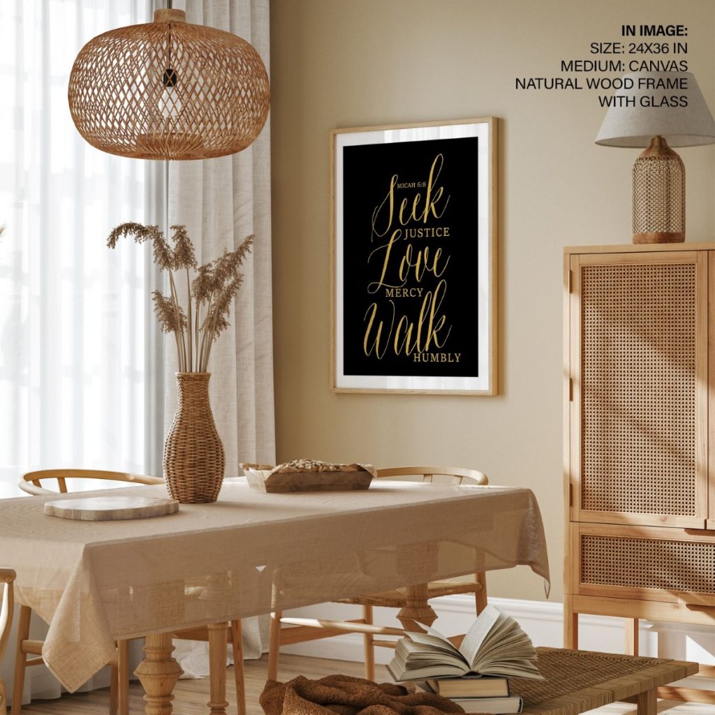 Bible Verse art print framed art Scripture Christian wall art decor ...