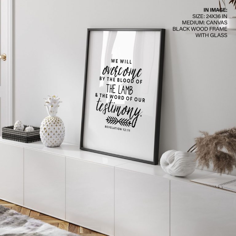 Bible Verse art print framed art scripture Christian wall art decor ...