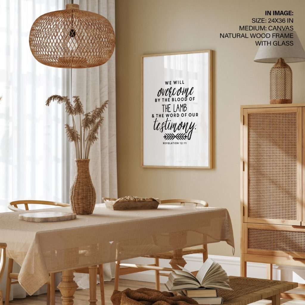 Bible Verse art print framed art scripture Christian wall art decor ...