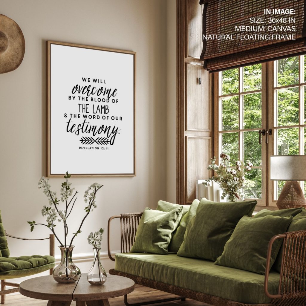 Bible Verse art print framed art scripture Christian wall art decor ...